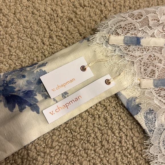 V. Chapman | Dresses | V Chapman Nicoletta Dress In Provencal Blue ...